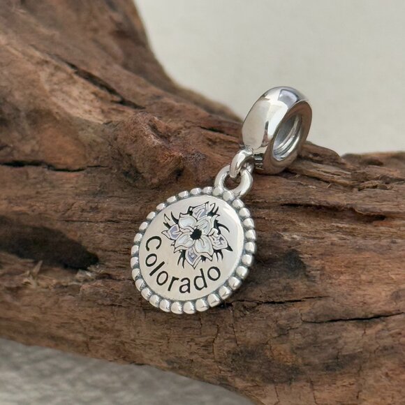 Pandora | Jewelry | Pandora Colorado Exclusive Charm The White And ...